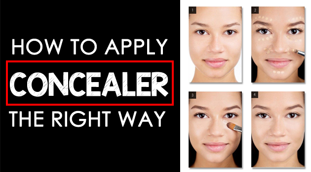 How To Apply Concealer The Right Way